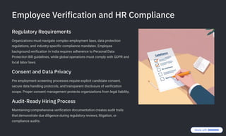 Employee Verification: Reducing Hiring Risks Through Structured ...
