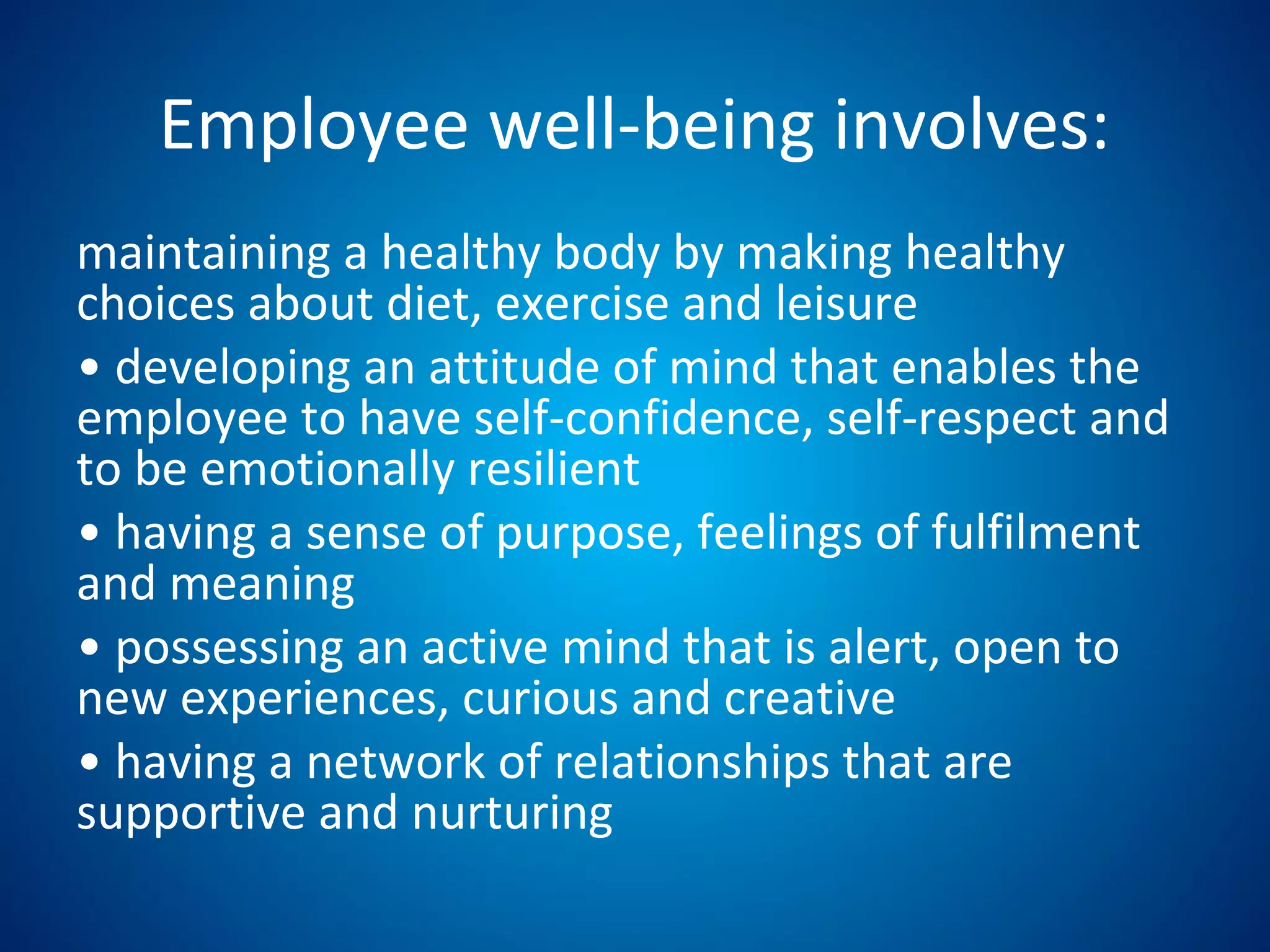 Employee well-being | PPT