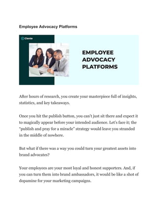 Employee Advocacy Platforms.pdf