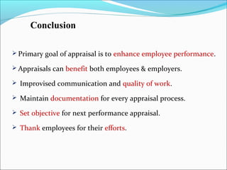 Employee appraisal | PPT