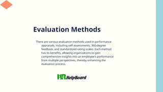 Employee Appraisal, Performance Appraisal in HRM | PPTX