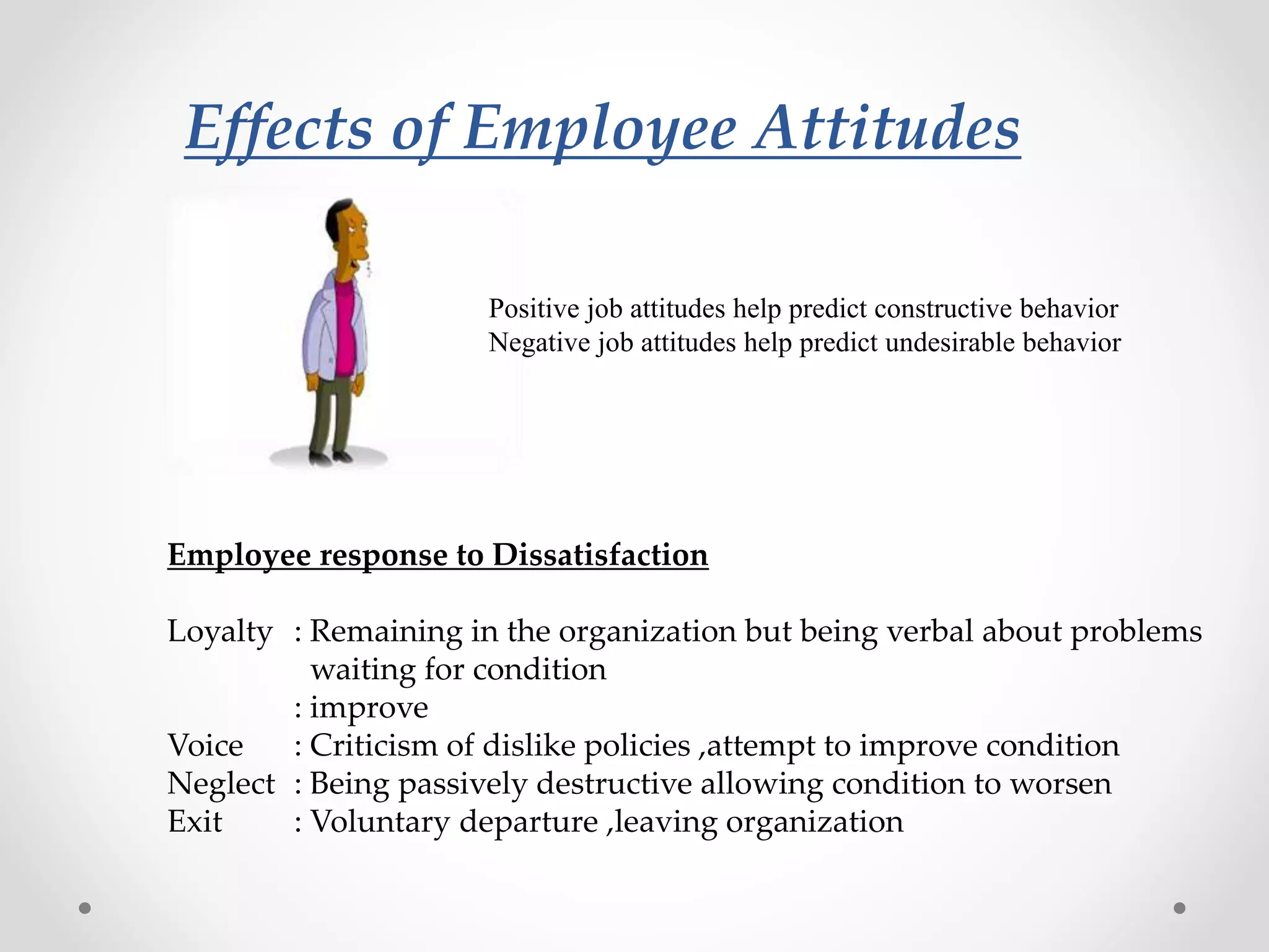 Employee Attitudes And Their Effects | PowerPoint Presentation | PPTX