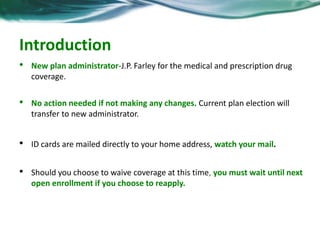 Employee Benefit Guide Falcon | PPT