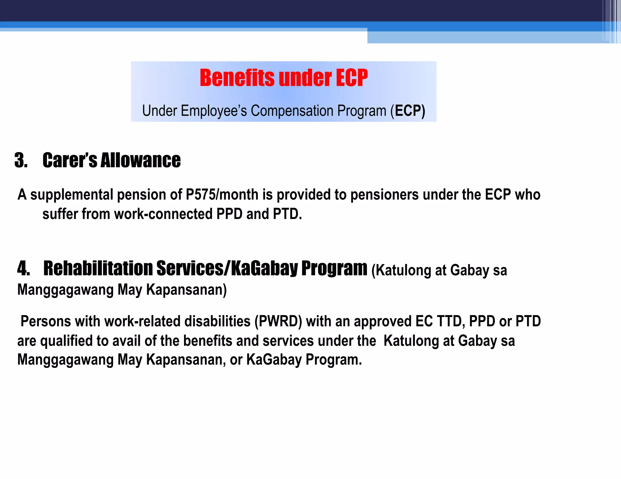 Employee benefits and services (Philippines) | PPT