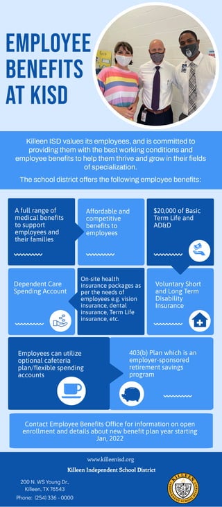 Employee Benefits At KISD | PDF