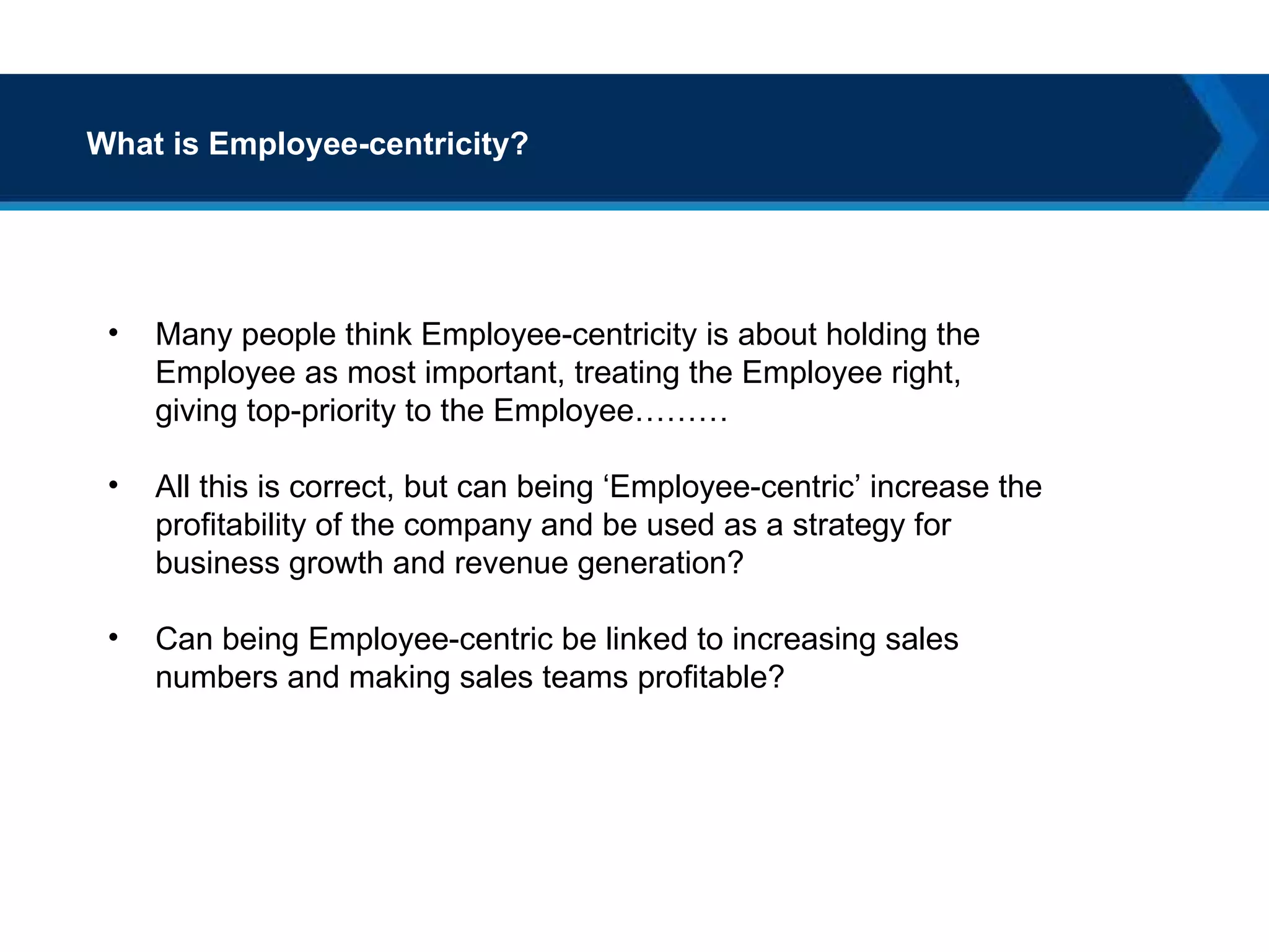 Employee Centricity | PPT