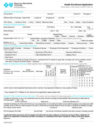 Employee change form | PDF