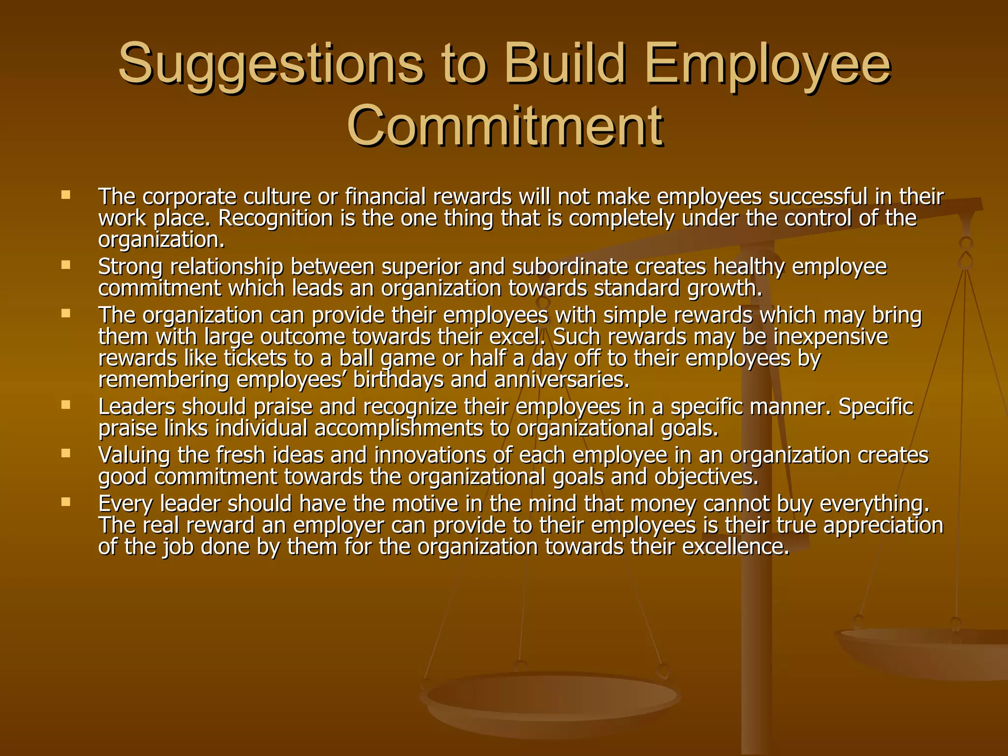 Employee commitment | PPT