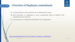 Employee Commitment | PPTX