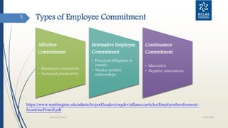 Employee Commitment | PPTX