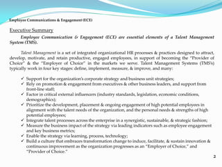 Employee Communication & Engagement (ECE) | PDF