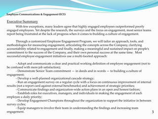 Employee Communication & Engagement (ECE) | PDF