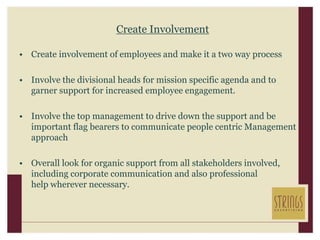 Internal communication planning | PPTX