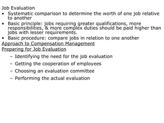 Employee Compensation | PPT