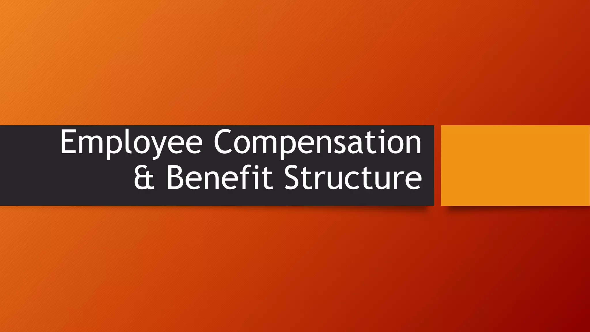 Employee Compensation & Benefit Structure.pptx