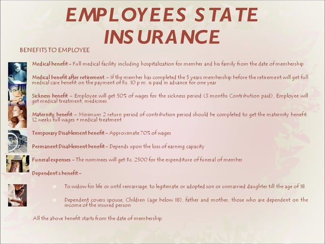 Employee compensation under esi & pf | PPT | Business | Business and ...