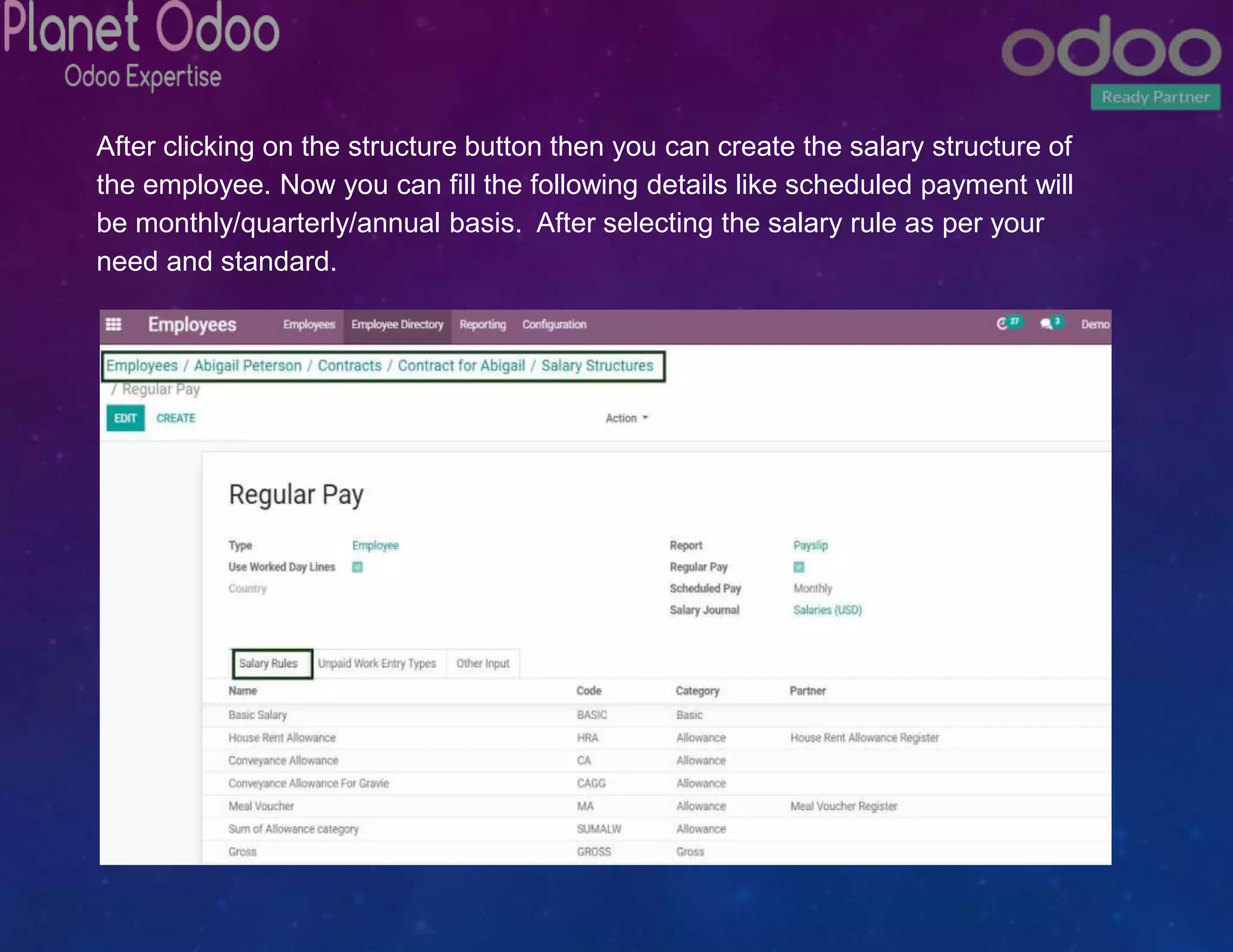 Employee contract management in odoo 13 | PPT