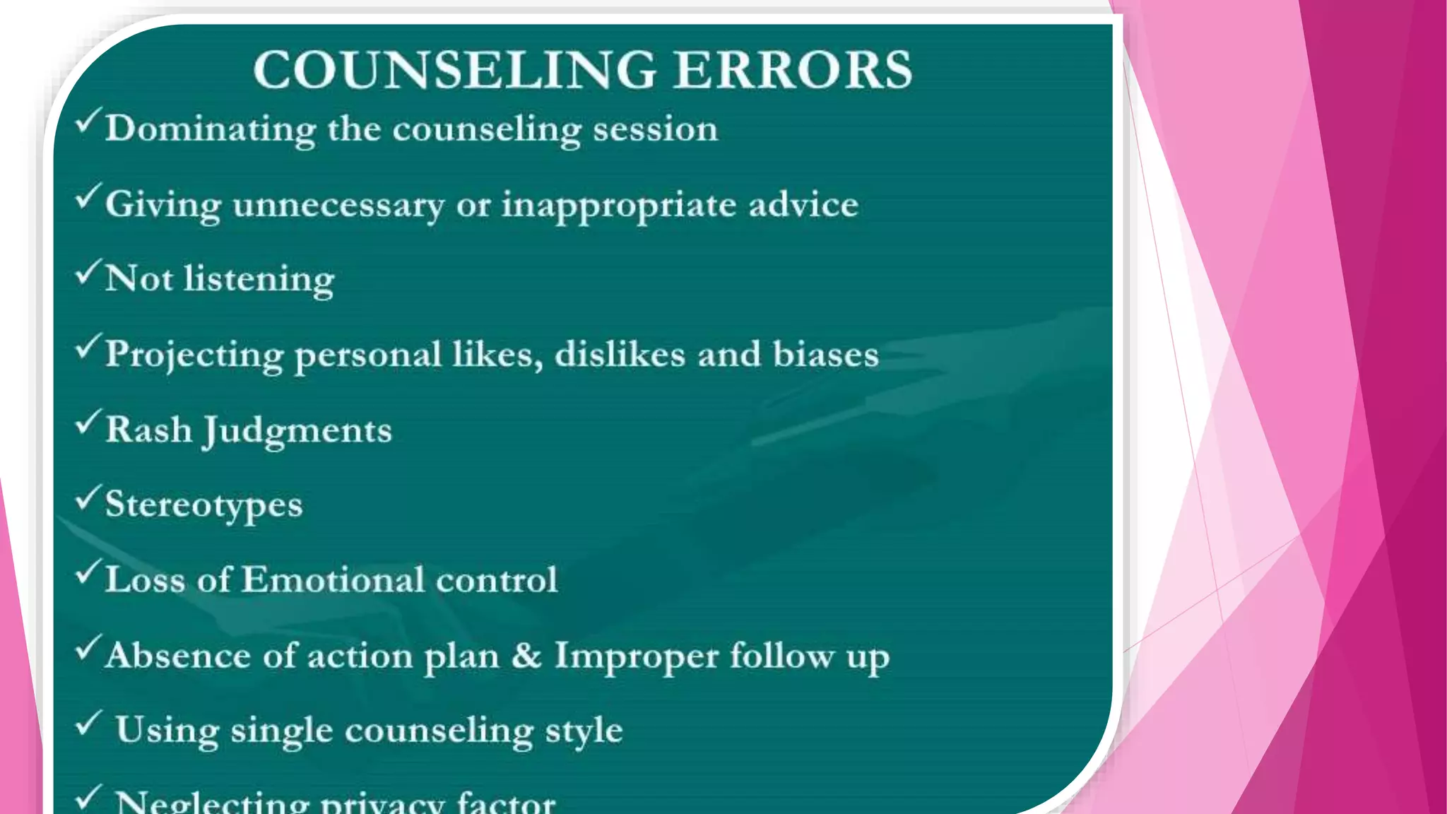 Employee counseling ppt presentation | PPTX