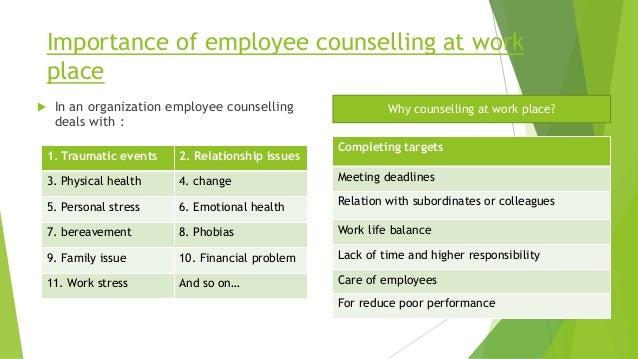 Employee counselling by ( http://top10center.com )
