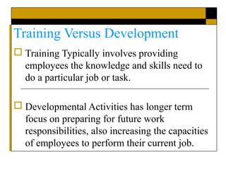 Employee Development | PPT