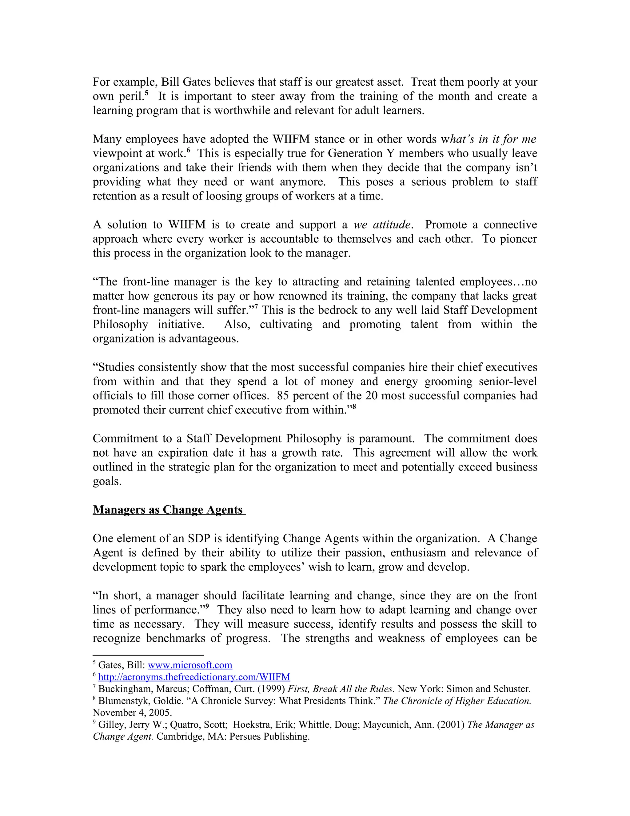 Employee Development Philosophy Linkedin | DOC