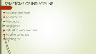 Employee discipline | PPTX