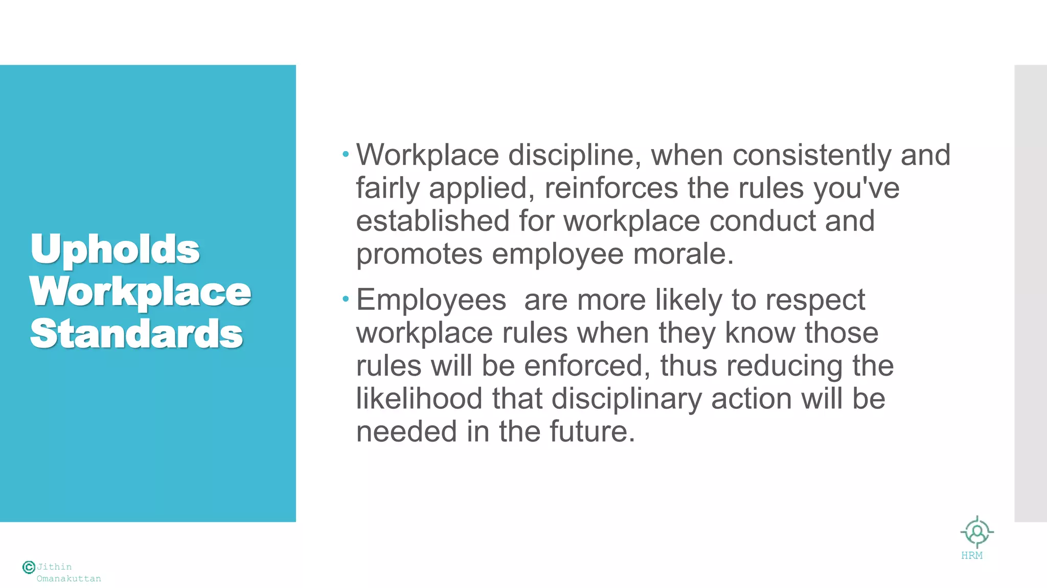 EMPLOYEE DISCIPLINE | PPTX