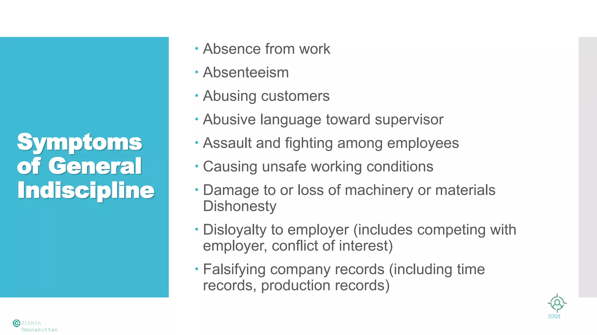 EMPLOYEE DISCIPLINE | PPTX