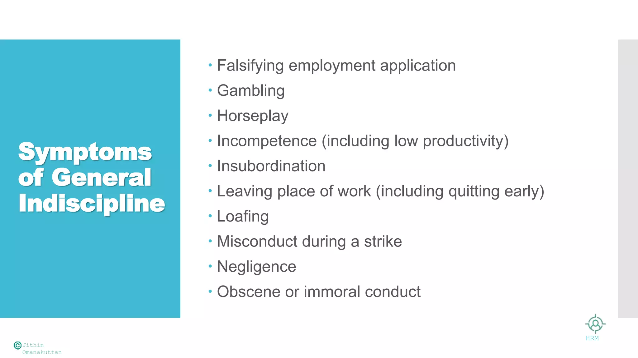 EMPLOYEE DISCIPLINE | PPTX