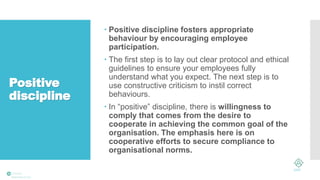 EMPLOYEE DISCIPLINE | PPTX