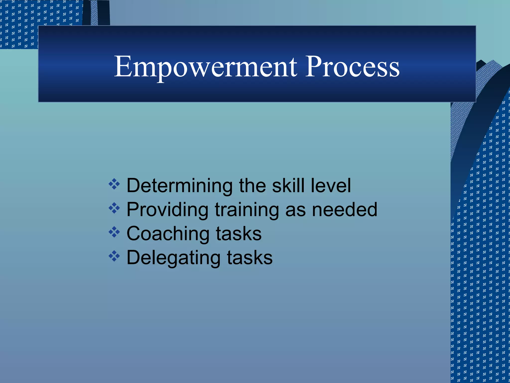 Employee empowerment | PPT | Business and Finance