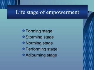Employee empowerment | PPT