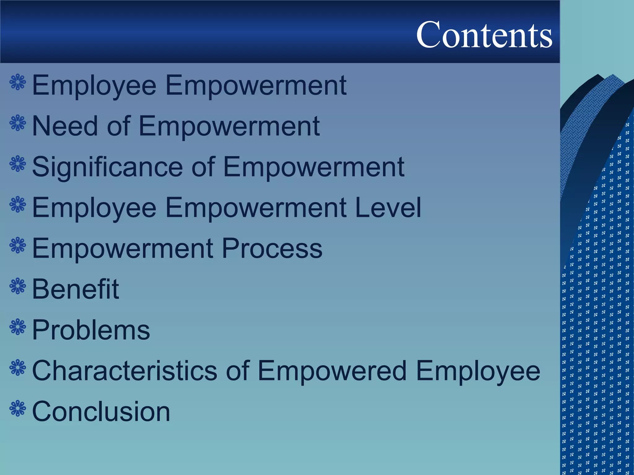 Employee empowerment | PPT