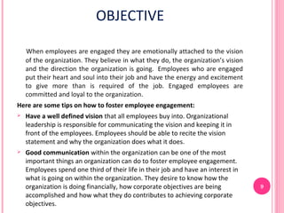 Employee engagement | PPT