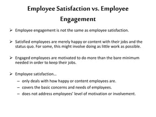 Employee engagement | PPTX