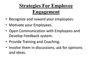 Employee engagement | PPTX | Human Resources | Business