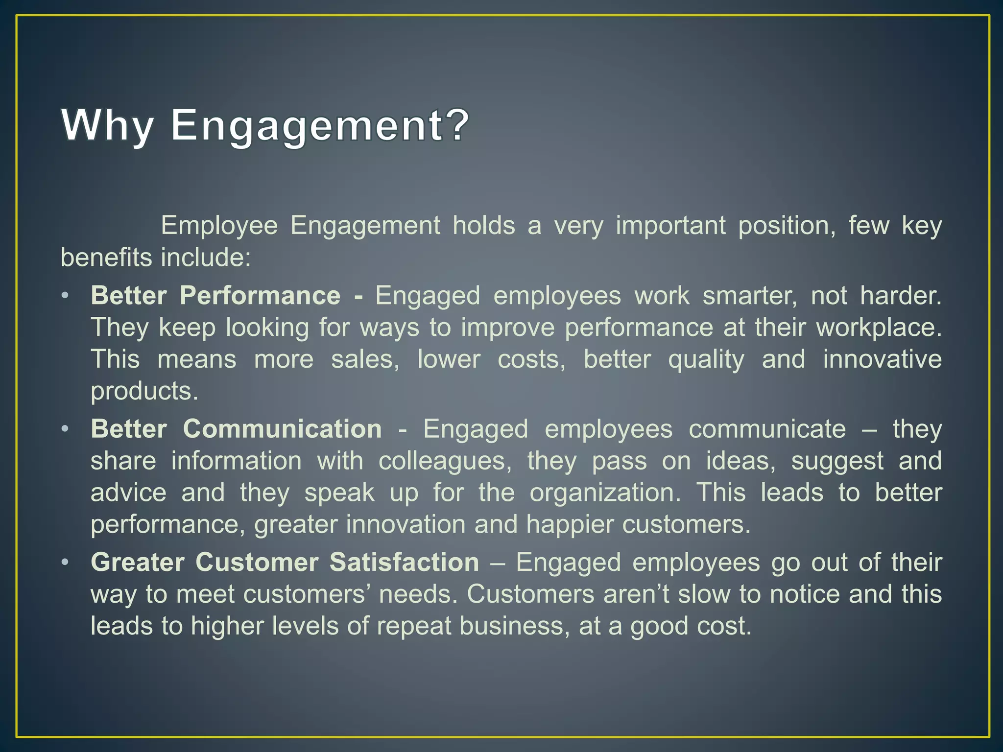 Employee engagement | PPTX