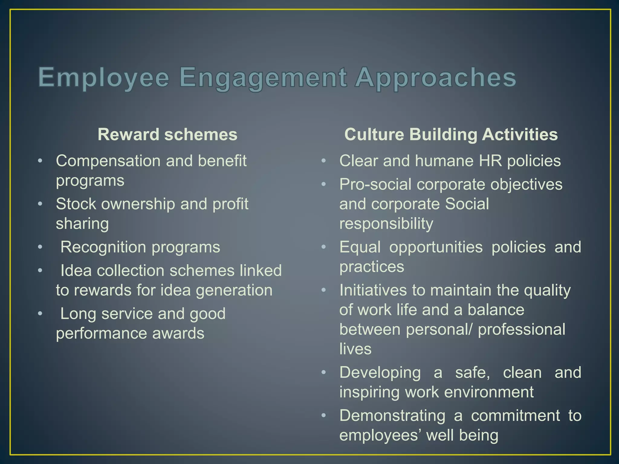 Employee engagement | PPTX