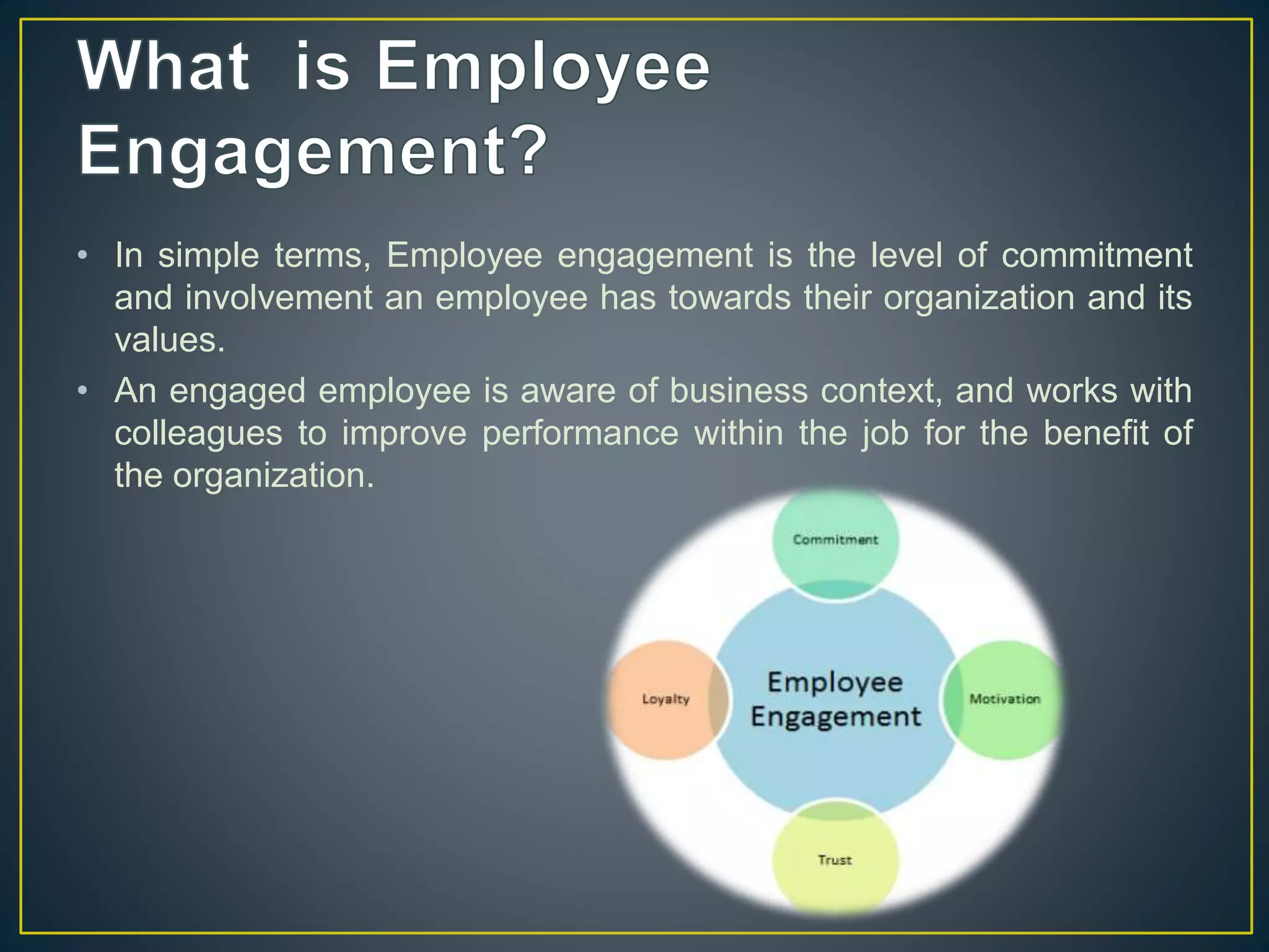 Employee engagement | PPTX