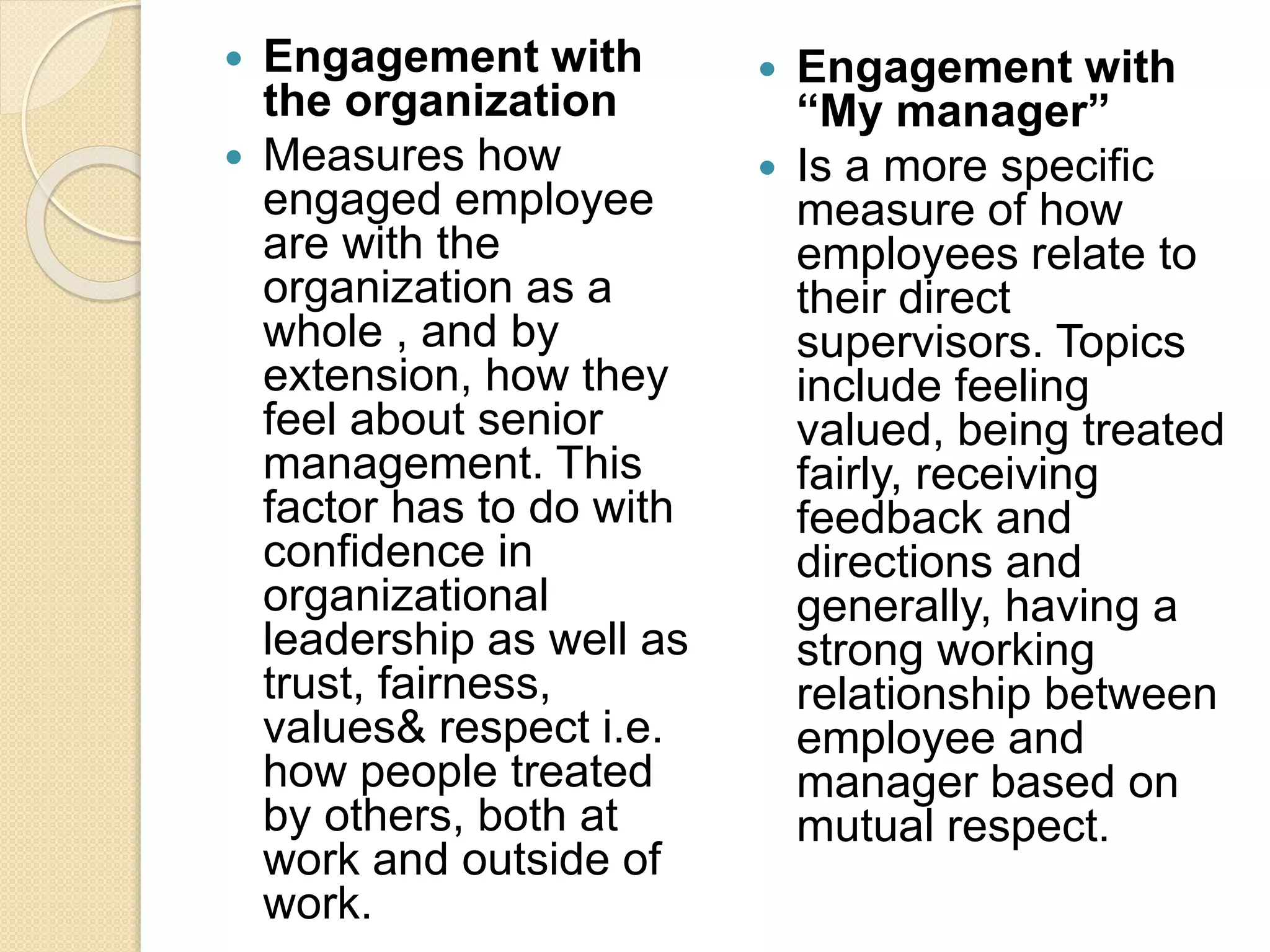 Employee engagement and leaders role | PPTX
