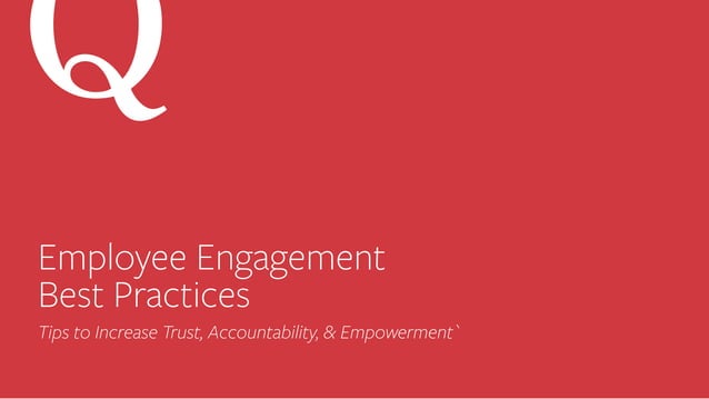 Employee Engagement Best Practices: Survey Process Tips to Improve ...