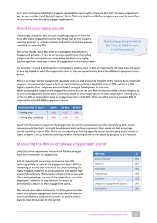 Employee Engagement Capabilities Report 2011 | PDF
