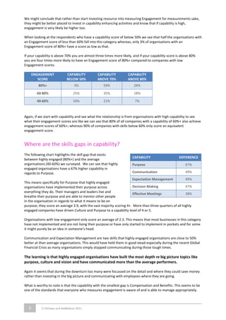Employee Engagement Capabilities Report 2011 | PDF