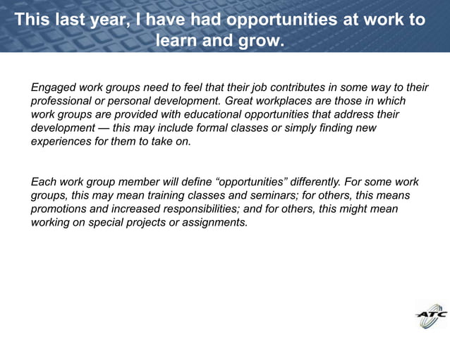 Employee engagement gallup survey questions | PPTX | Human Resources ...