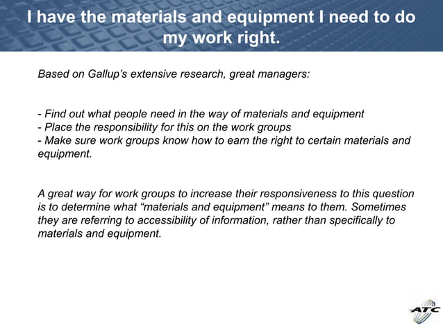 Employee engagement gallup survey questions | PPTX | Human Resources ...