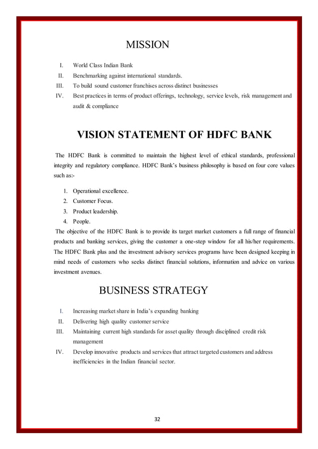 Employee engagement hdfc bank | DOCX