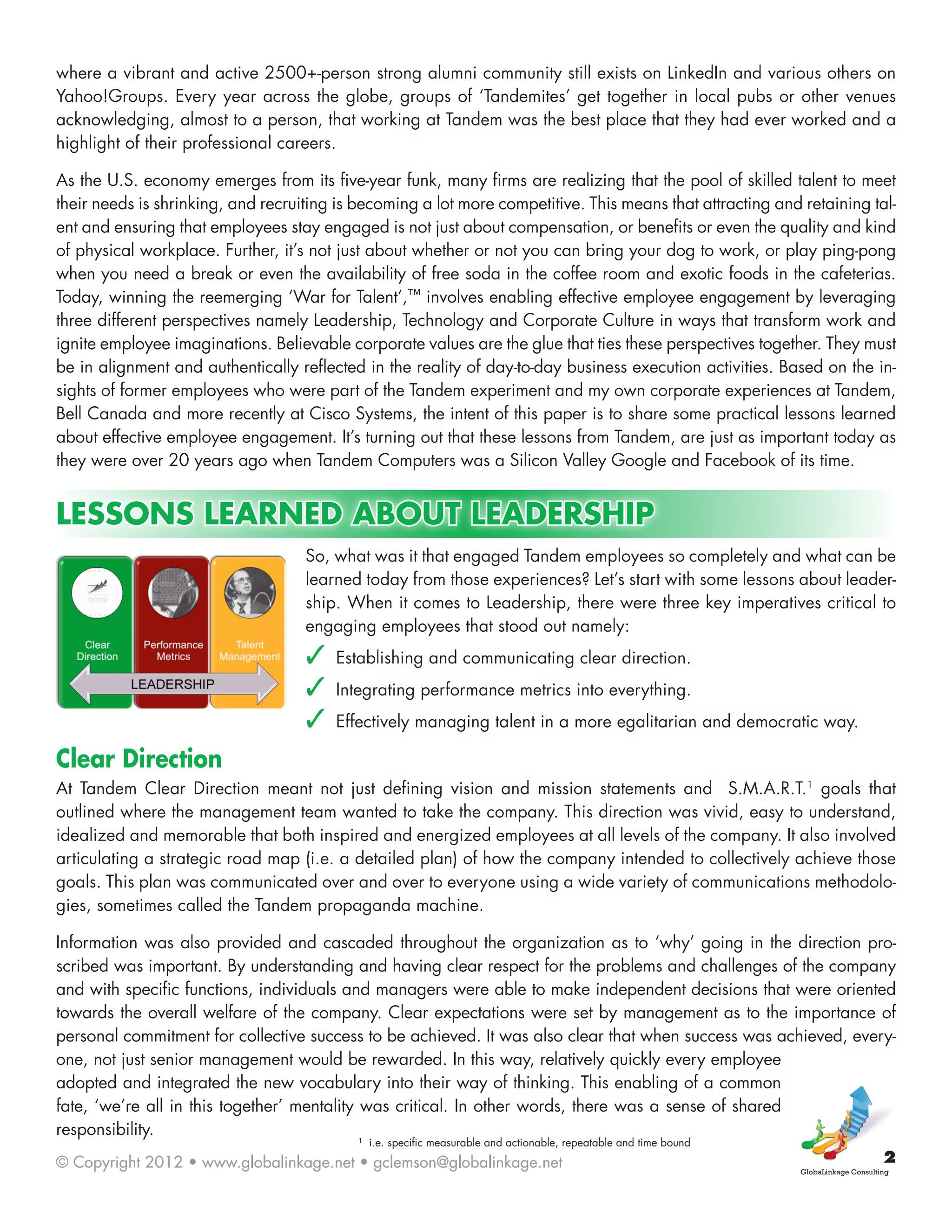 Employee engagement lessons learned | PDF