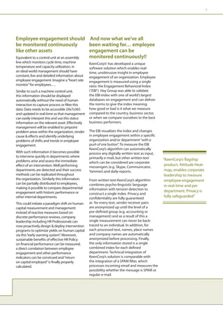 Employee Engagement Monitoring | PDF
