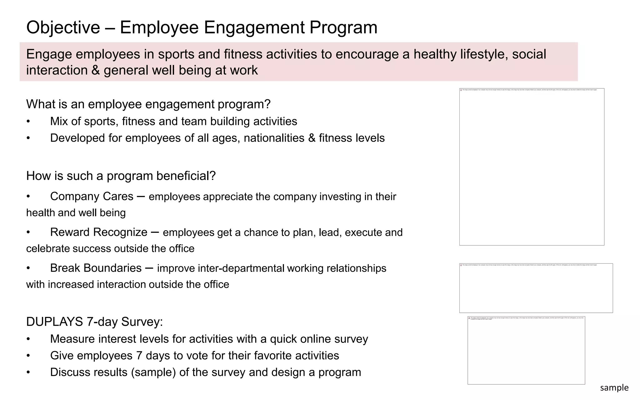 Employee+engagement+program | PDF | Fitness and Exercise | Healthy Living