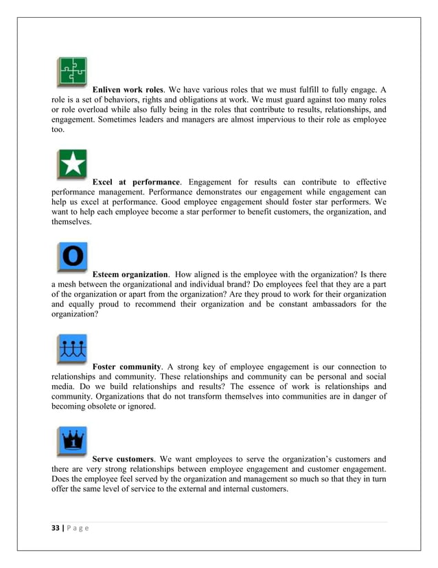 Employee engagement report | DOCX